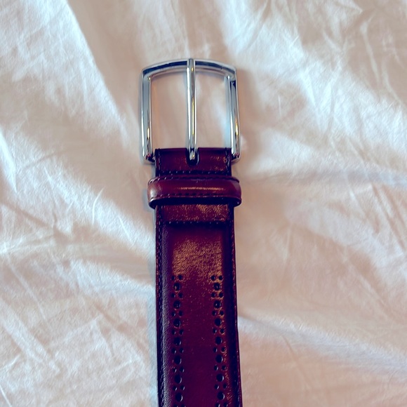 Allen Edmonds | Accessories | Allen Edmond Manistee Dress Belt Chili ...